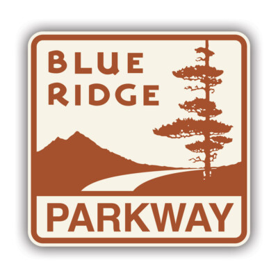 Vintage Blue Ridge Parkway Sticker Decal - Weatherproof - national park ...