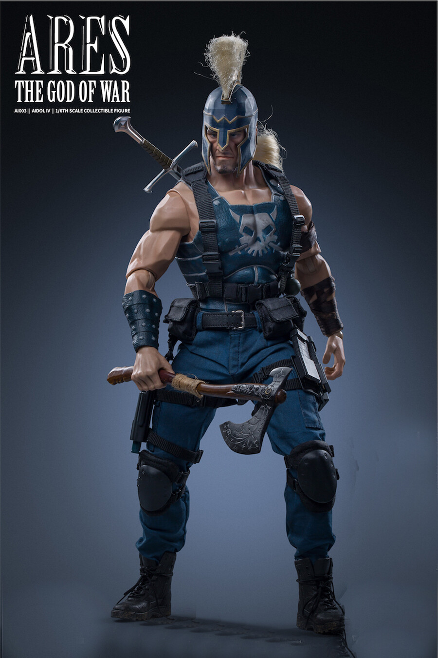 1/6 The God Of War Ares Greek mytholo Action Figure Collection Toy IN ...
