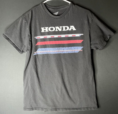 honda racing shirt size M black logo car japan motorsport performance ...