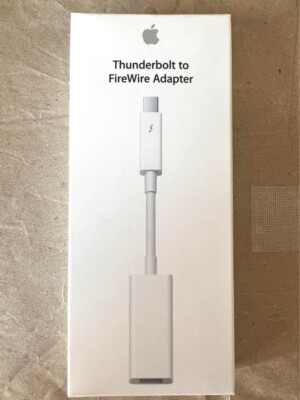 Apple Thunderbolt to FireWire Adapter Cable MD464ZMA 885909561278 | eBay