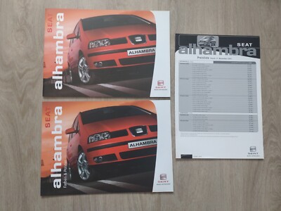 Seat Alhambra Preisliste