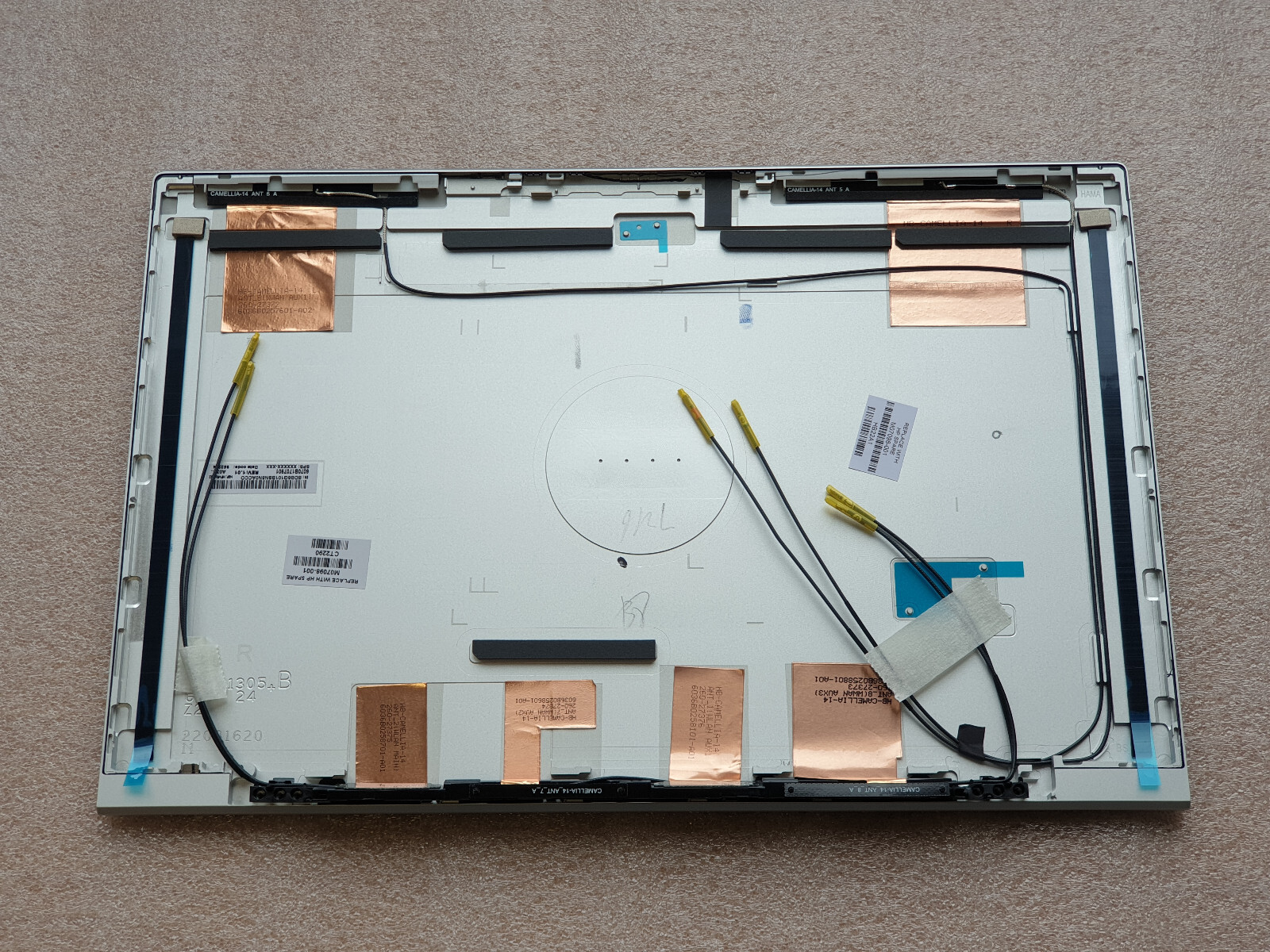 HP M07098-001 BACK COVER WWAN 250 NITS for sale online | eBay