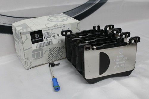 Genuine Mercedes-Benz W222 S-Class FRONT Brake Pads & Sensor ...