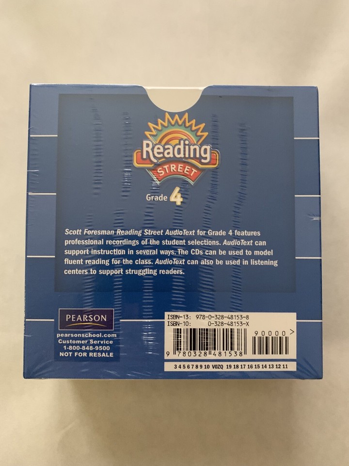 Scott Foresman Reading Street Grade 4 AudioText, Brand New Sealed CD ...