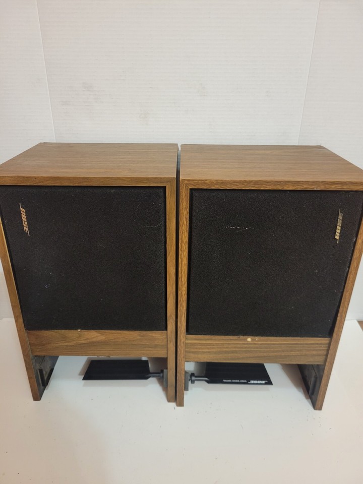 Vintage Bose Model 301 Direct/Reflecting Speakers, PAIR | eBay