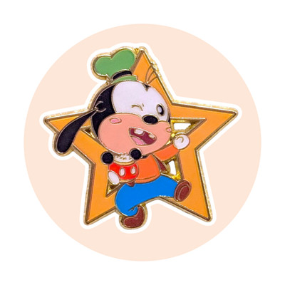 Goofy Disney Pin: Cute Character Stars | eBay