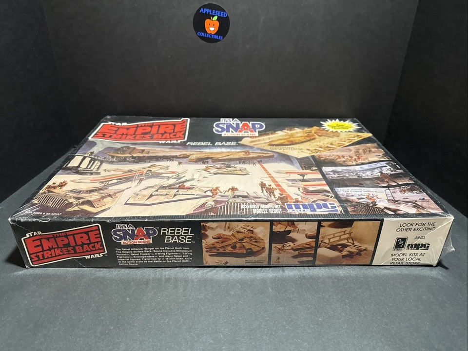 SEALED Star Wars The Empire Strikes Back Its A Snap Rebel Base Model ...