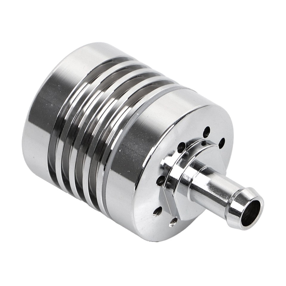 Chrome Vented Engine Motor Breather Canister For Harley Sportster 883/ ...