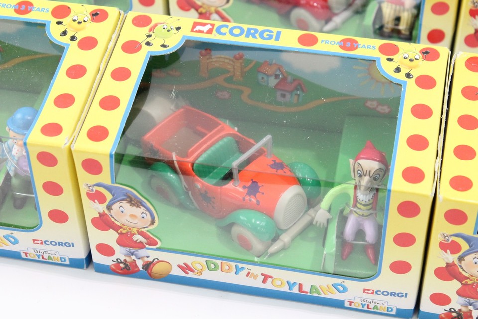 Noddy in Toyland Diecast Collection Boxed Corgi Big Ears PC Plod Noddy ...