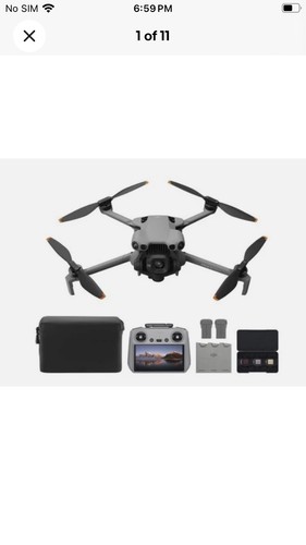 DJI Mini 5 Pro Fly More Combo Plus (DJI RC 2) Camera Drone (3 Batteries ...