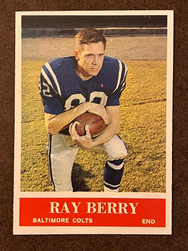 1964 Philadelphia - #1 Ray Berry Colts Near Mint NM (Set Break) | eBay
