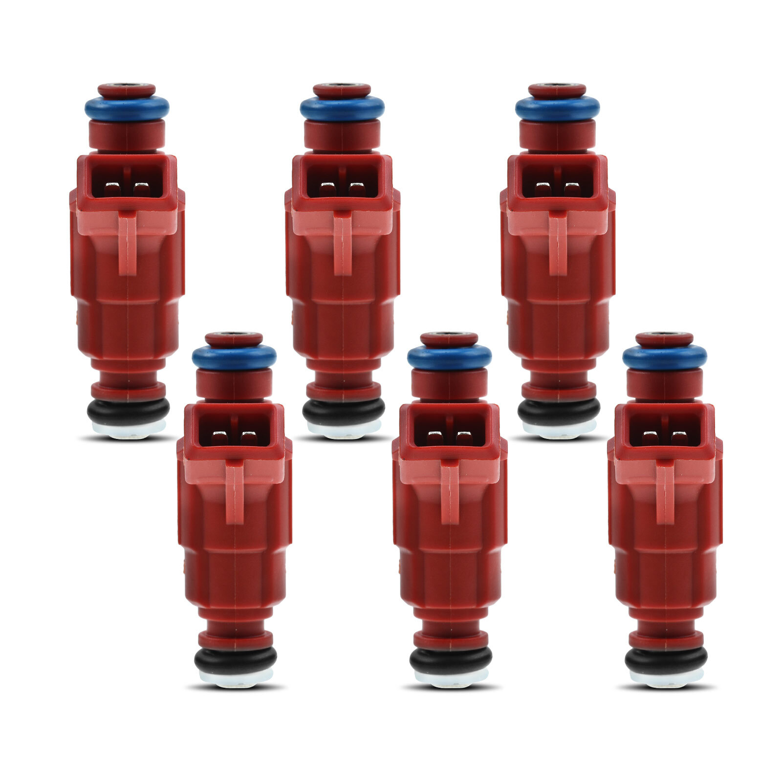 6x Fuel Injector for Mercedes-Benz W203 C208 C209 W163 R170 C240 C320 ...