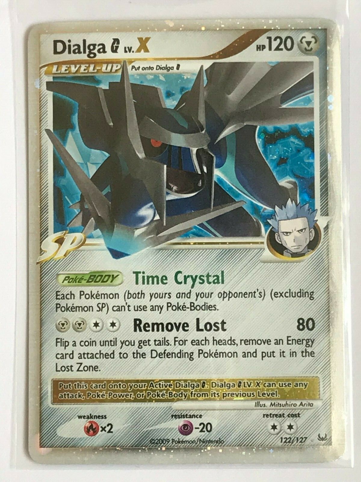 DIALGA G LV.X Ultra Rare 122/127 Platinum (Base Set) Holo Pokemon Card ...