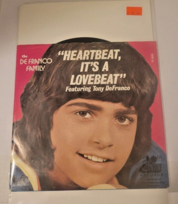 DEFRANCO FAMILY Heartbeat, It's A Lovebeat / Sweet Sweet Loretta (Vinyl ...