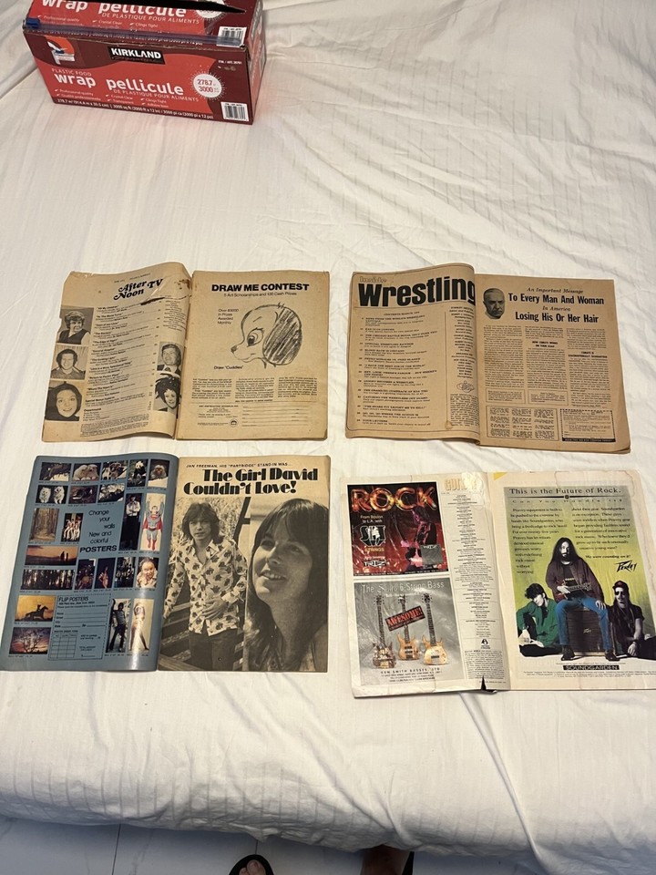Old magazines 70's I believe Soap, wrestling etc | eBay