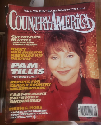 PAM TILLIS RICKY VAN SHELTON JUNE 1995 6/95 ~ TNN COUNTRY AMERICA MUSIC ...