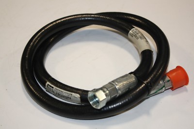 4' Parker 3/8" Hydraulic Hose 49130-4700 3000 PSI Genie Telehandler ...