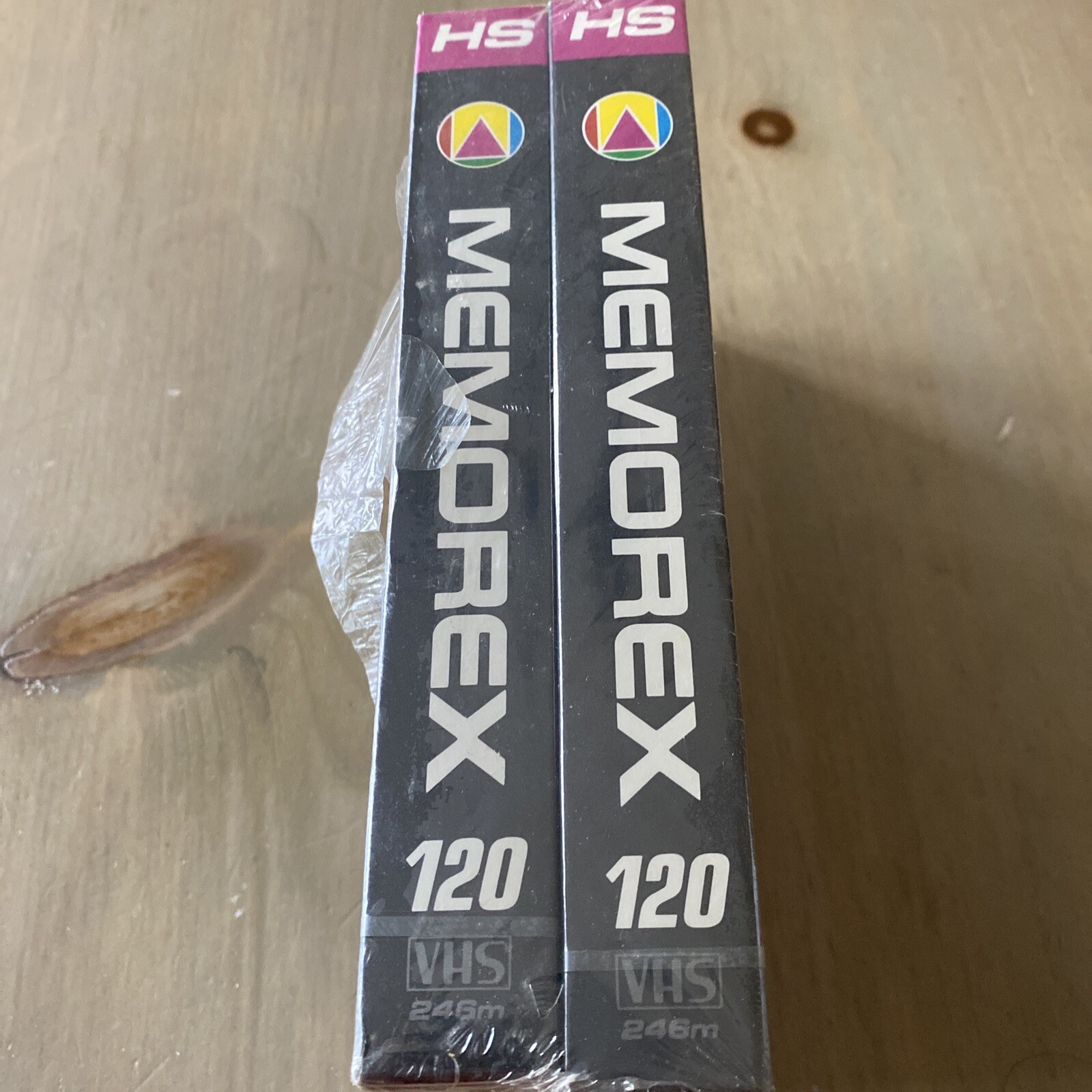 Memorex HS Video Cassette 120 High Standard VHS Tape 2 Pack New In ...