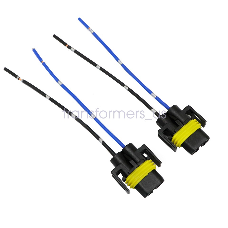 Wire Pigtail Female P S 880 Fog Light Two Harness Bulb Socket Connector ...