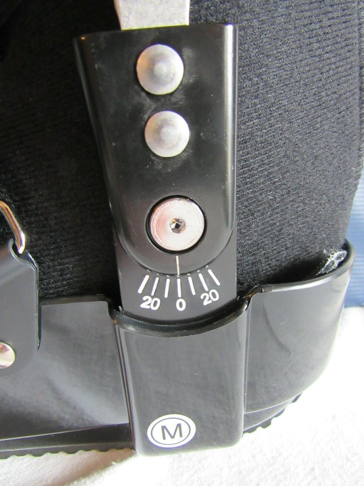 Zimmer Adjustable Orthosis MEDIUM Support Lower Leg Limb Brace ...