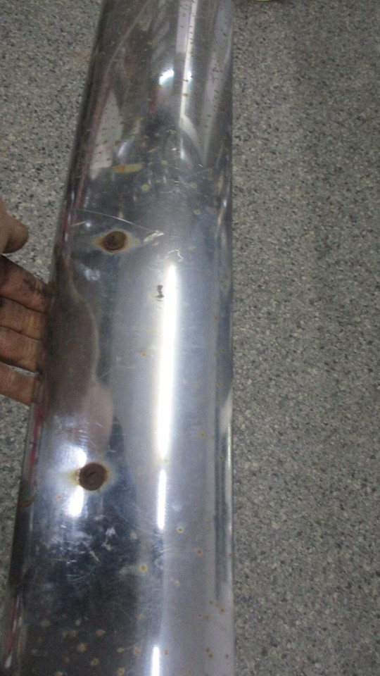 1953 1954 CHEVROLET REAR BUMPER ONE PIECE BELAIR 150 210 | eBay