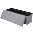 Storage Ottoman Foldable Foot Stool Foot Rest Box Home Chair Living ...