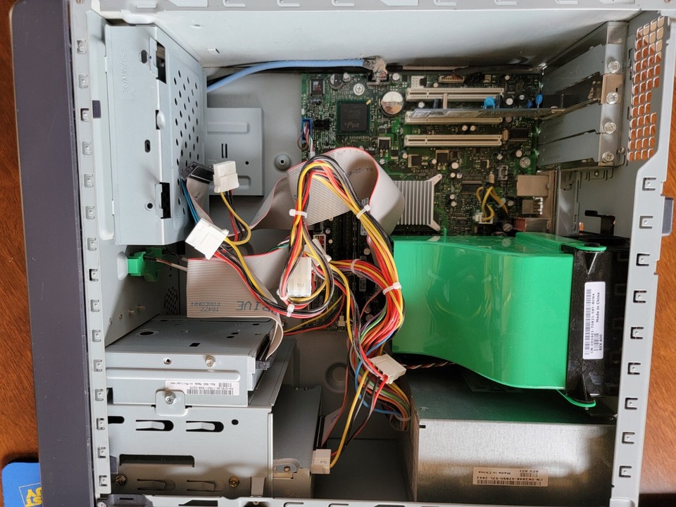 Vintage 2000s Dell Dimension B110 Desktop Celeron 2.53GHz 512Mb No HDD ...