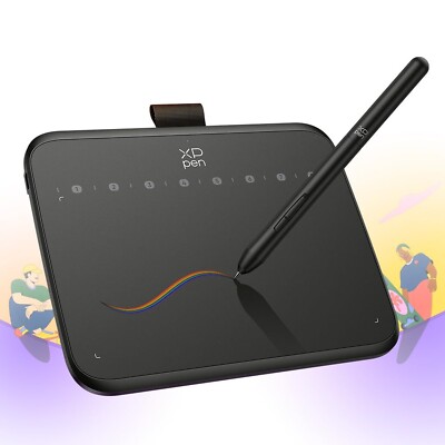 XPPen Deco 640 Drawing Tablet with 16384 Pressure Levels Sensitivity ...