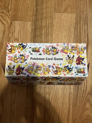 Pikachu Charizard Y Poncho Box Japanese Opened with Sleeve & Deck Box ...