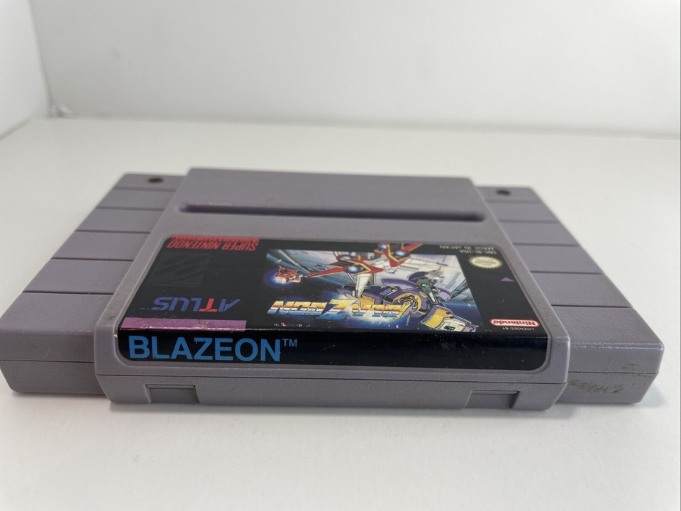 BlaZeon: The Bio-Cyborg Challenge SNES Super Nintendo Entertainment ...