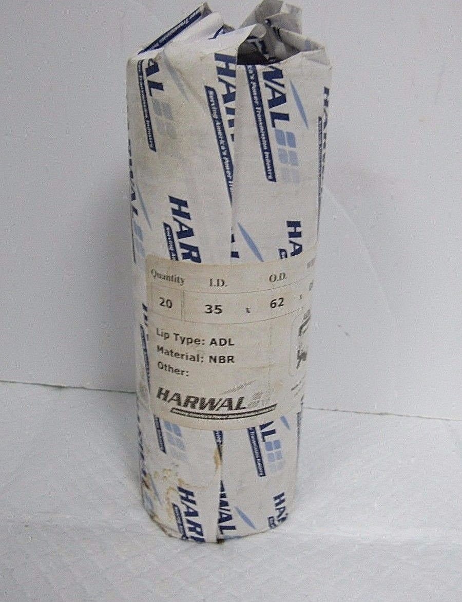 HARWAL TYPE ADL MATERIAL NBR 35X62X08 (QUANITY OF 20) | eBay