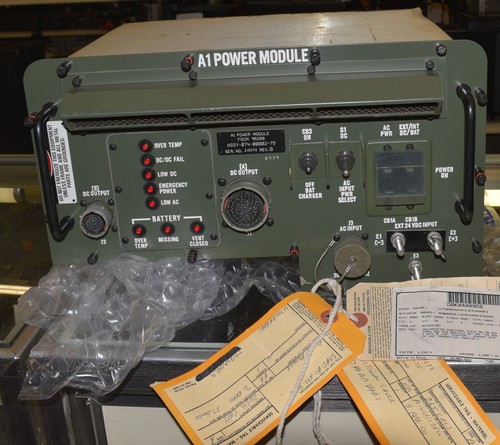 SB-3865 MILITARY SWITCHBOARD 074-00002-75 OECO POWER MODULE 5805-01-293 ...