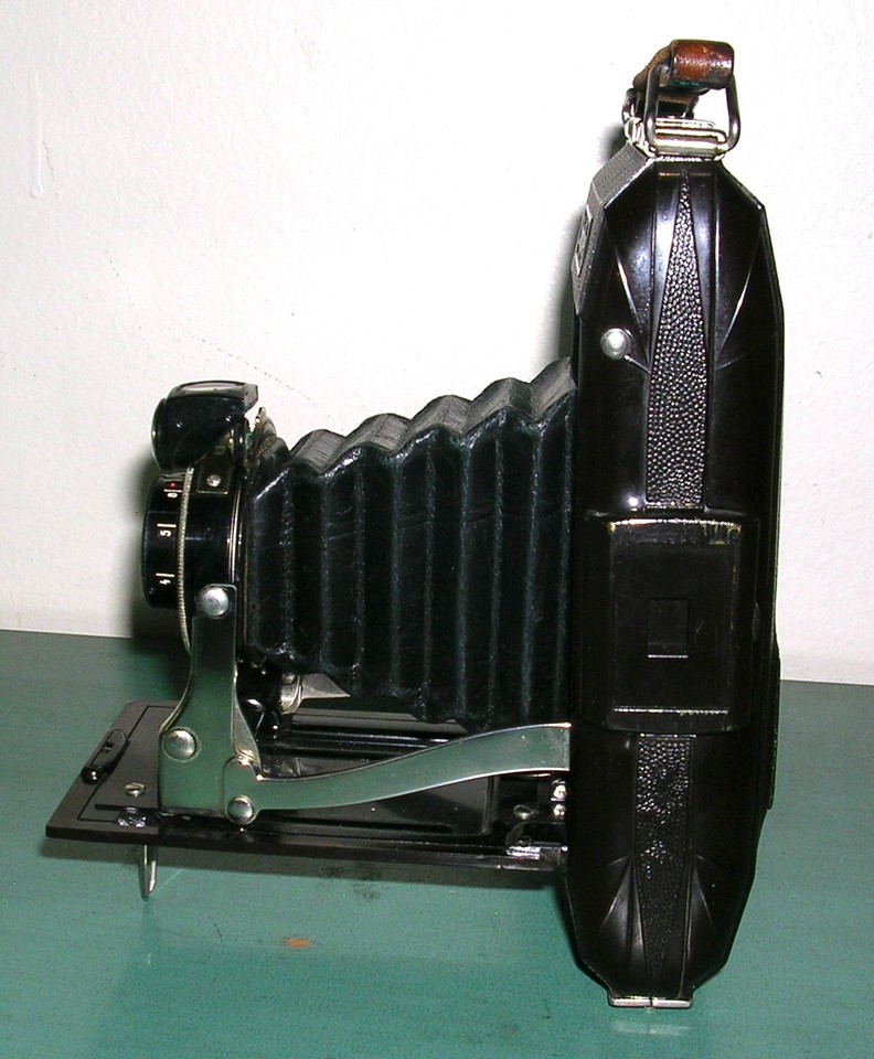 Zeiss Ikon Simplex Camera "Nettar-Anastigmat" 1:6.3 f=10.5 cm Bakelight ...