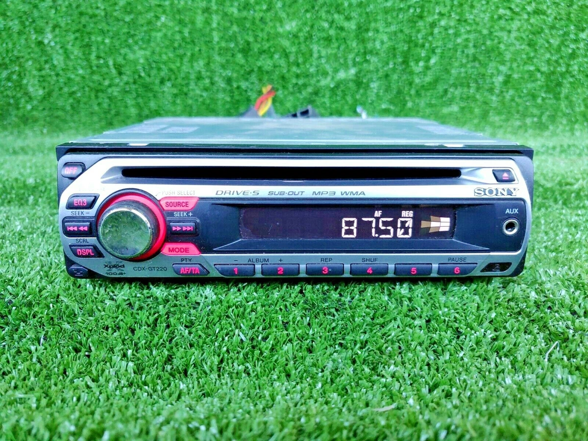 Sony Xplod Car Radio