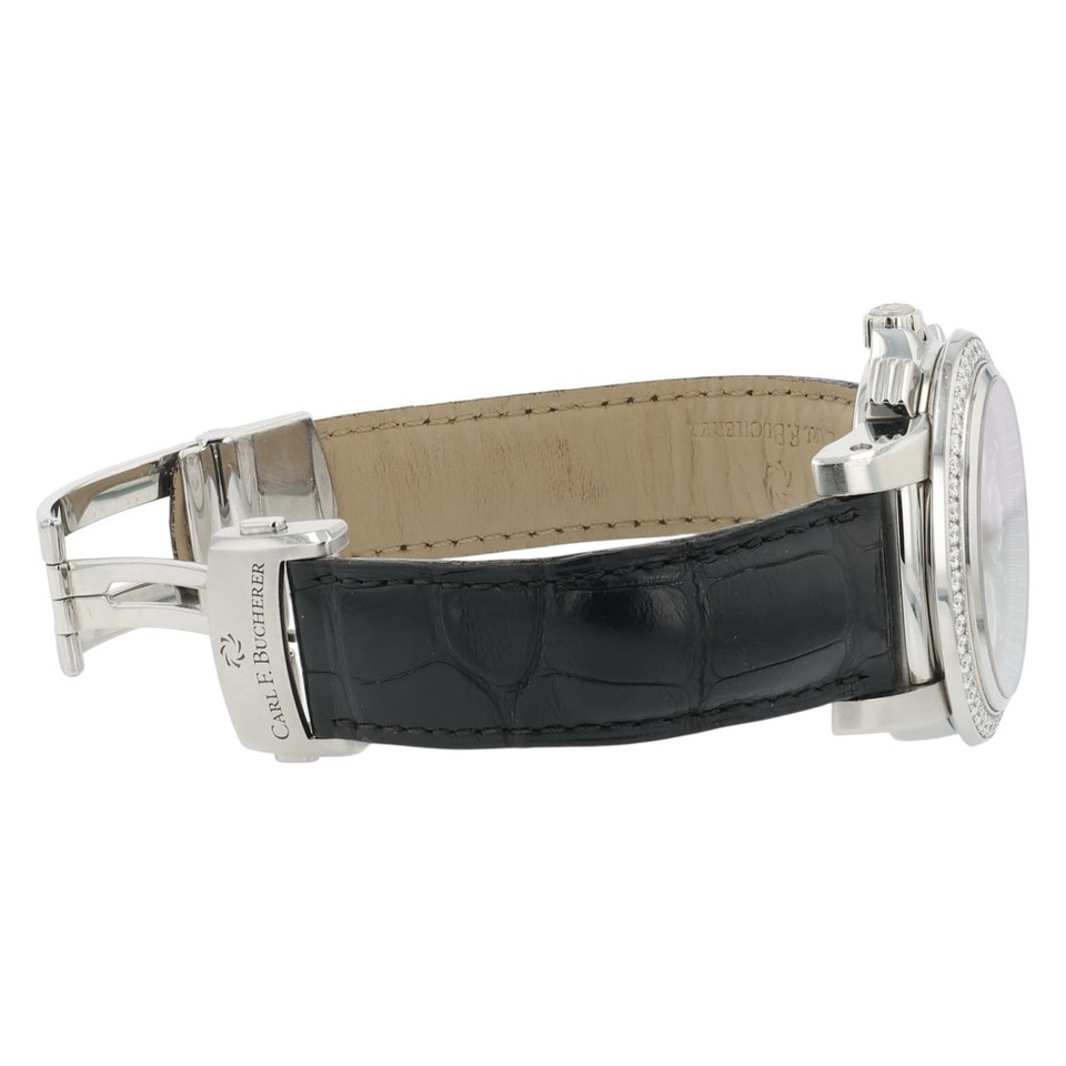 Carl F Bucherer Patravi Stainless Steel Black Dial 40mm Automatic Mens ...