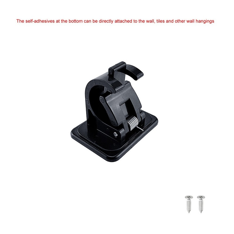 2Pcs Fishing Rod Storage Clips Clamps Pole Holder Rack Organizer Wall ...