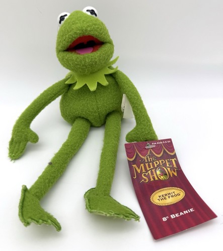 NWT Sababa Toys Muppets “Kermit” the Frog 8” Bean Bag Plush Toy 2003 | eBay