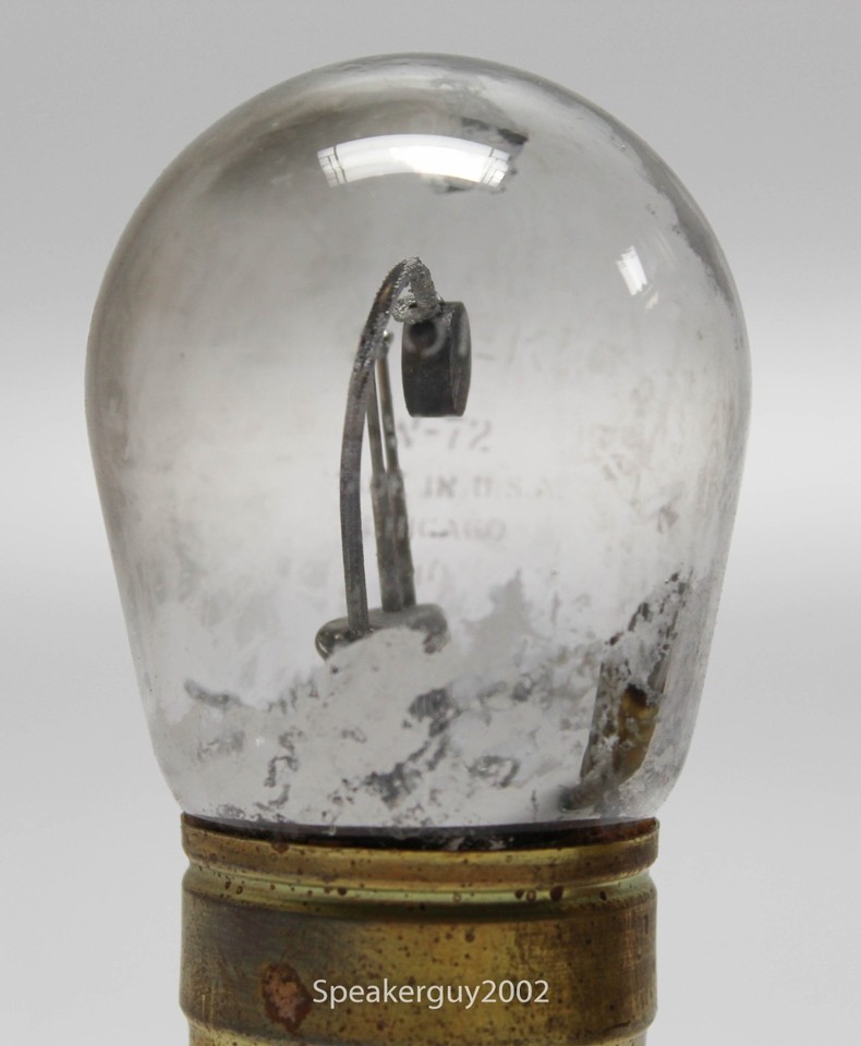 2 - Wolk Rectifier Tubes - Tungar Bulbs / W-72 -- UNTESTED | eBay