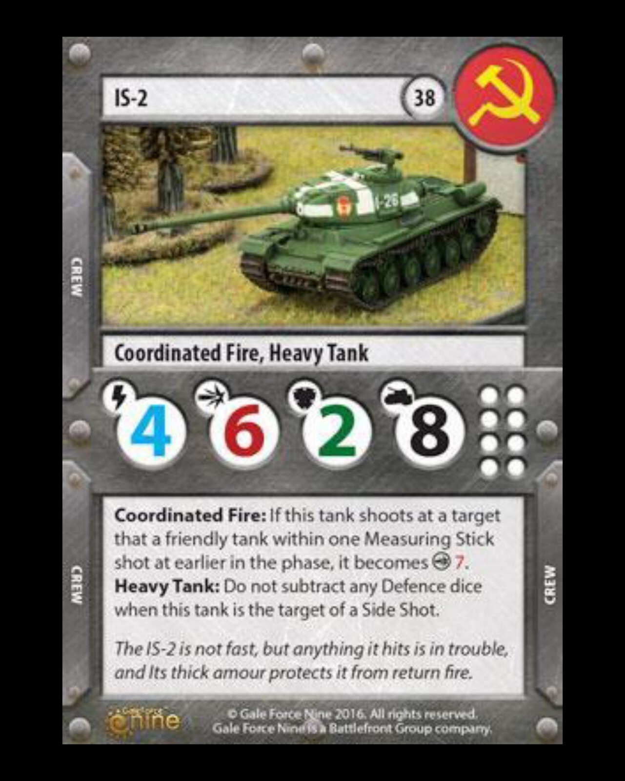 Tanks Soviet 15mm IS-2 IS2 IS-85 TANKS12 Pack GALE FORCE NINE 9 GF9 New ...