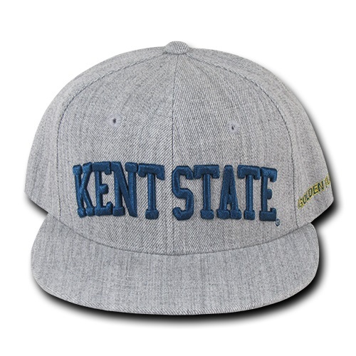 Gray Kent State University KSU Golden Flashes NCAA Flat Snapback ...