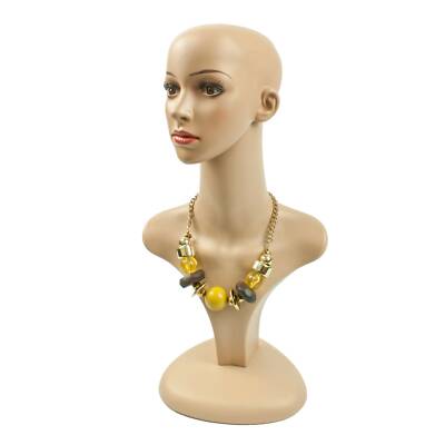 Female Dummy Head Training Mannequin Torso Wigs Hats Shop Retail ...