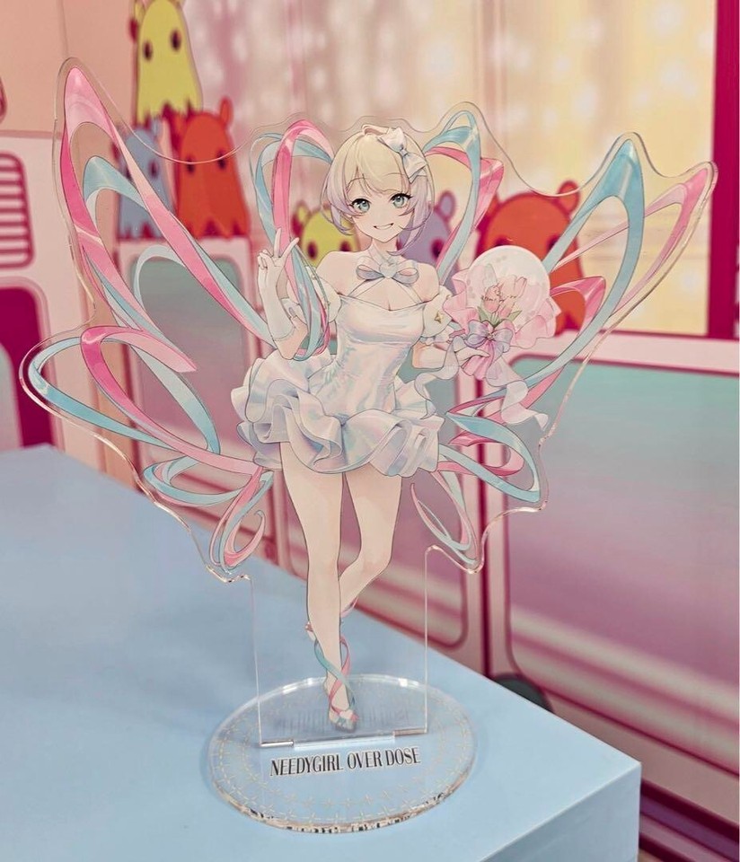 NEEDY STREAMER OVERLOAD Exhibition Kawaii Angel Chan Acrylic Stand | eBay