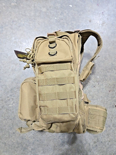 Voodoo Tactical Matrix Assault Pack Rucksack FDE Coyote Lots of Pockets ...