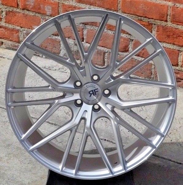 20” RF13 MACHINED SILVER WHEELS RIMS FOR PORSCHE BOXSTER S 20X8.5 & 10 ...
