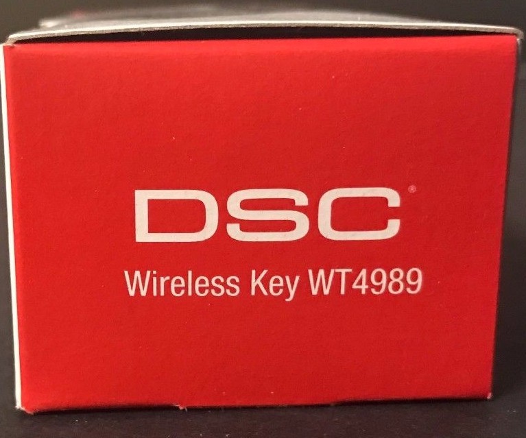 Brande New DSC WT4989 Way Wireless Keyfob (for Alexor Control Panel) | eBay