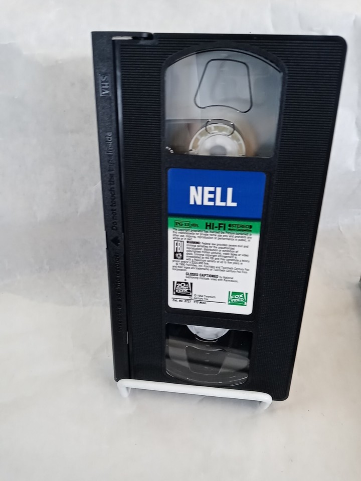 Nell VHS Video Tape Jodie foster 1995 movie 86162873737| eBay