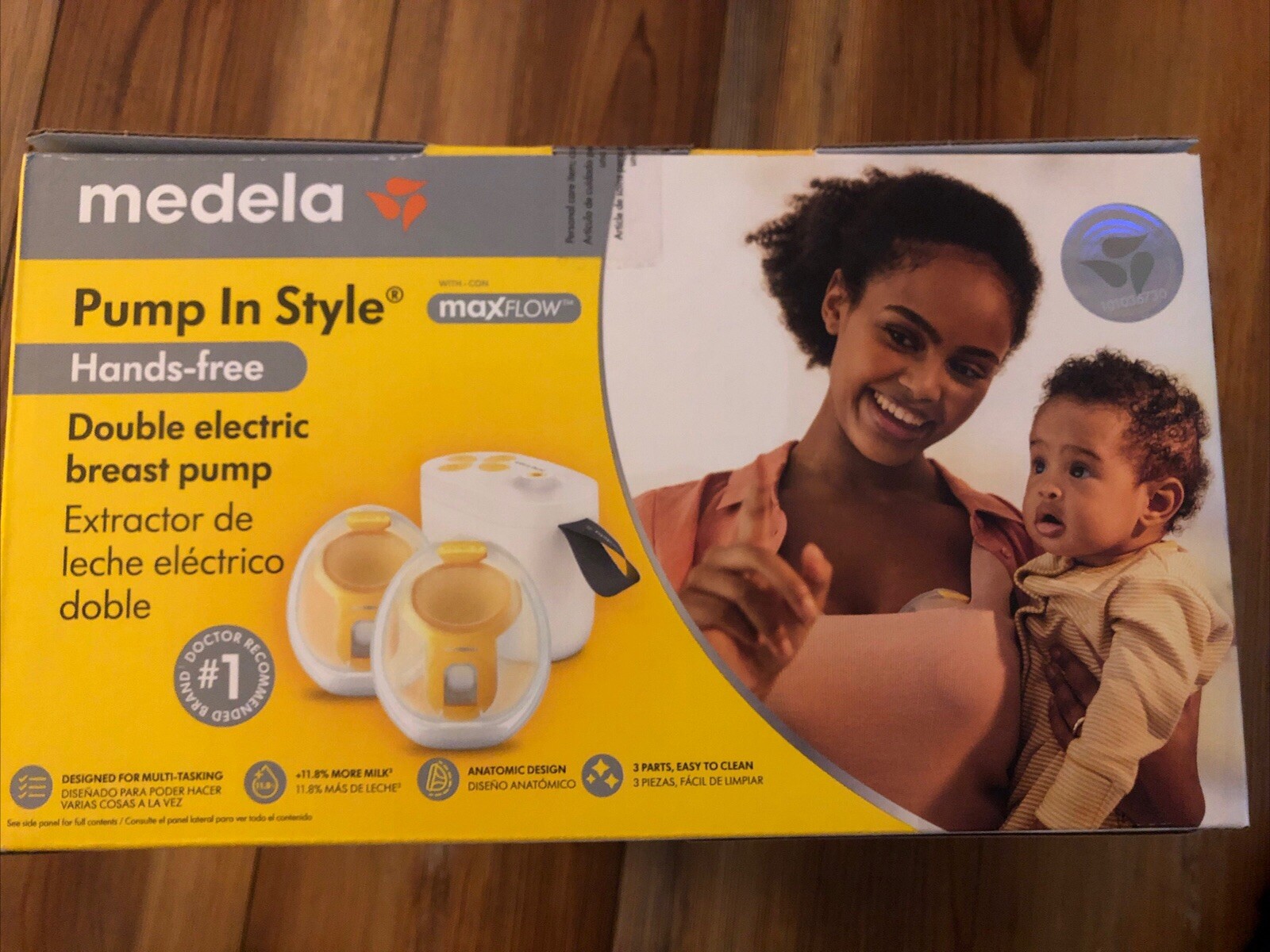 Medela - Pump In Style® Hands-free Breast Pump - White NEW! FREE ...