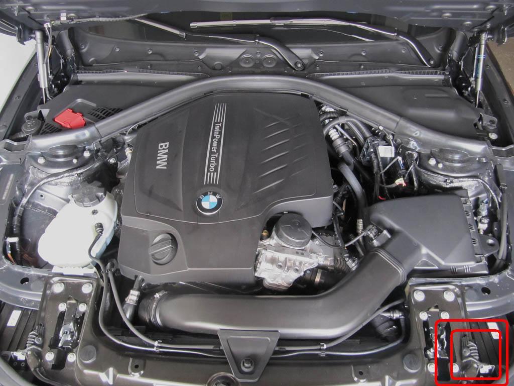 BMW NEW GENUINE 3 F30 F31 4 F32 F33 F36 N/S LEFT HEADLIGHT UPPER ...