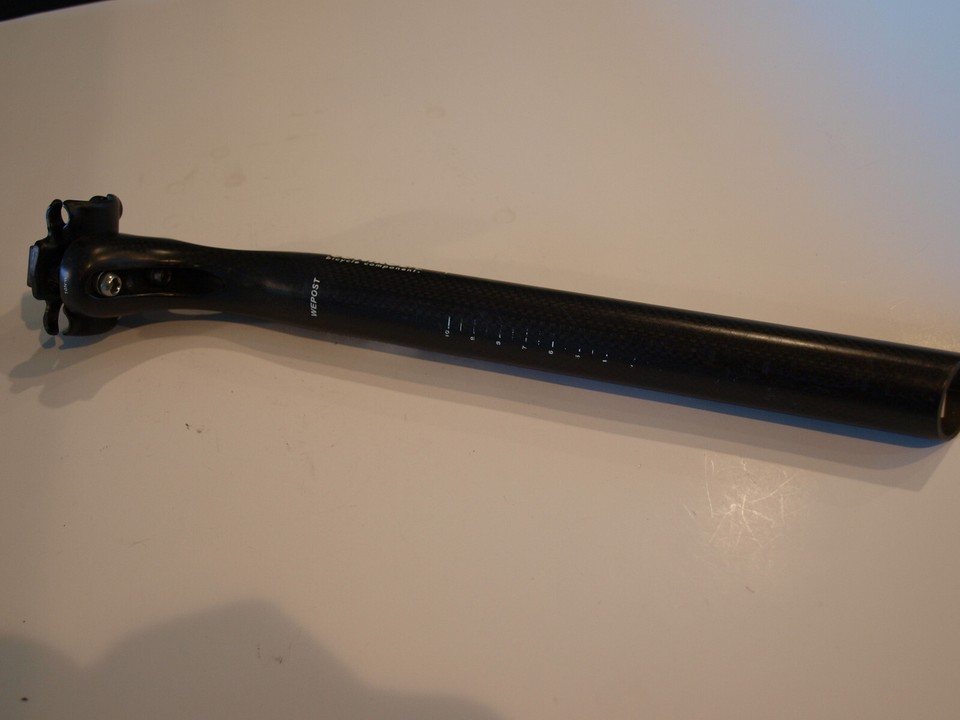 Control Tech Seatpost Carbon 31.6mm 350mm Black 213 grams V535123A | eBay