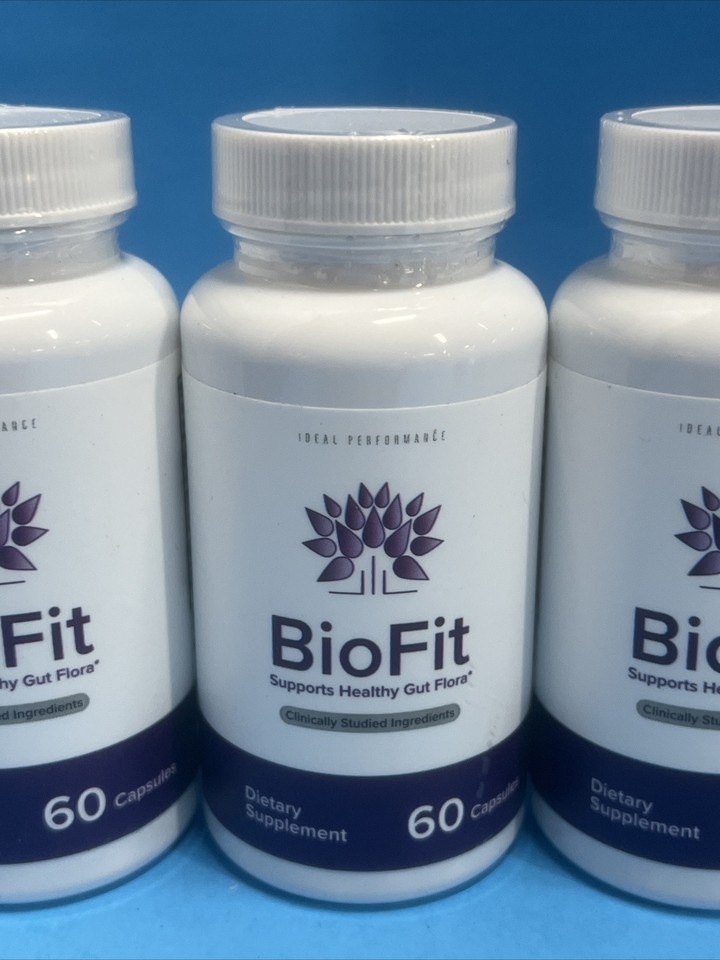BioFit Probiotic Capsules Supports Healthy Gut Health Supplement 60 ...